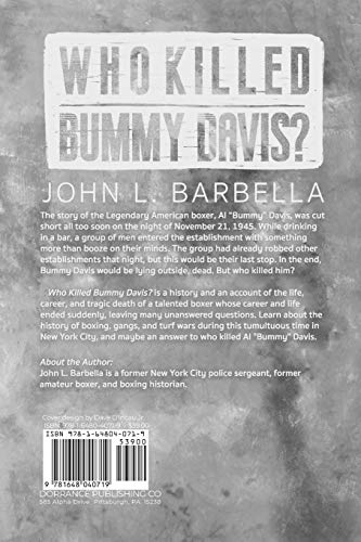 Who Killed Bummy Davis?