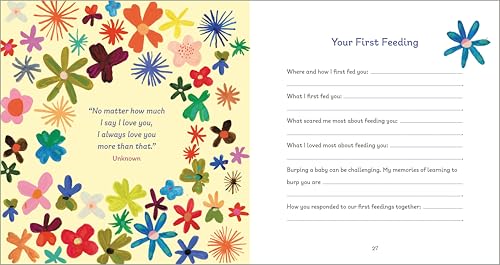 First-Time Mom's Baby Journal: Create a Keepsake, Record Bonding Experiences, and Stay Organized