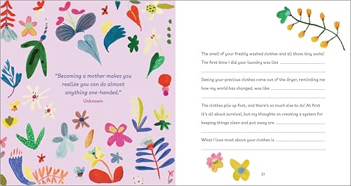 First-Time Mom's Baby Journal: Create a Keepsake, Record Bonding Experiences, and Stay Organized