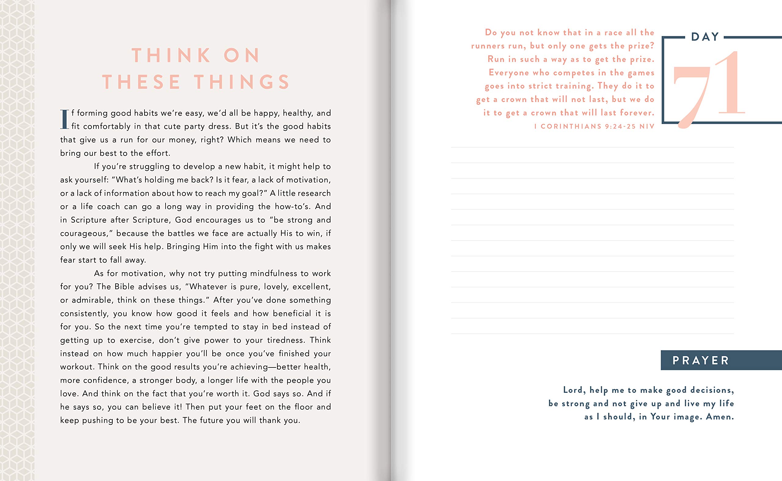 100 Days of Joy and Strength: A Devotional Journal