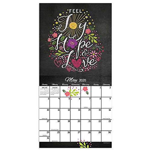 2020 Chalk It Up Mini Calendar
