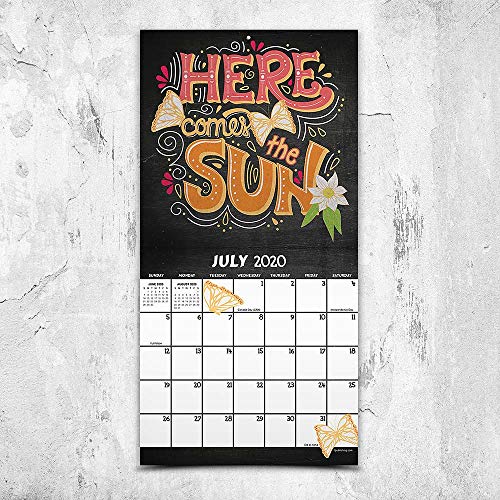 2020 Chalk It Up Mini Calendar