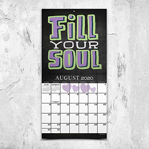 2020 Chalk It Up Mini Calendar