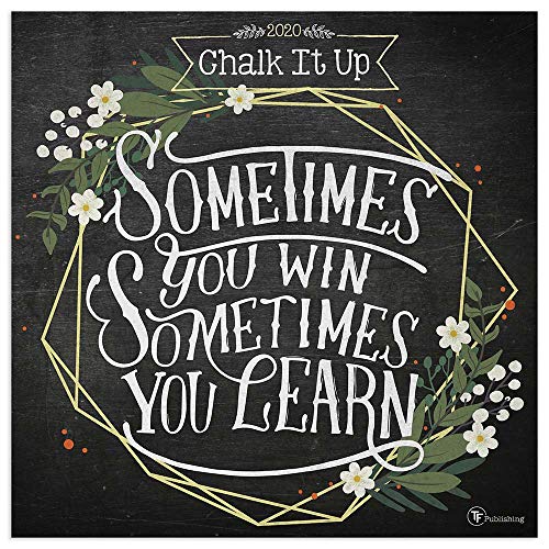 2020 Chalk It Up Inspiration Wall Calendar