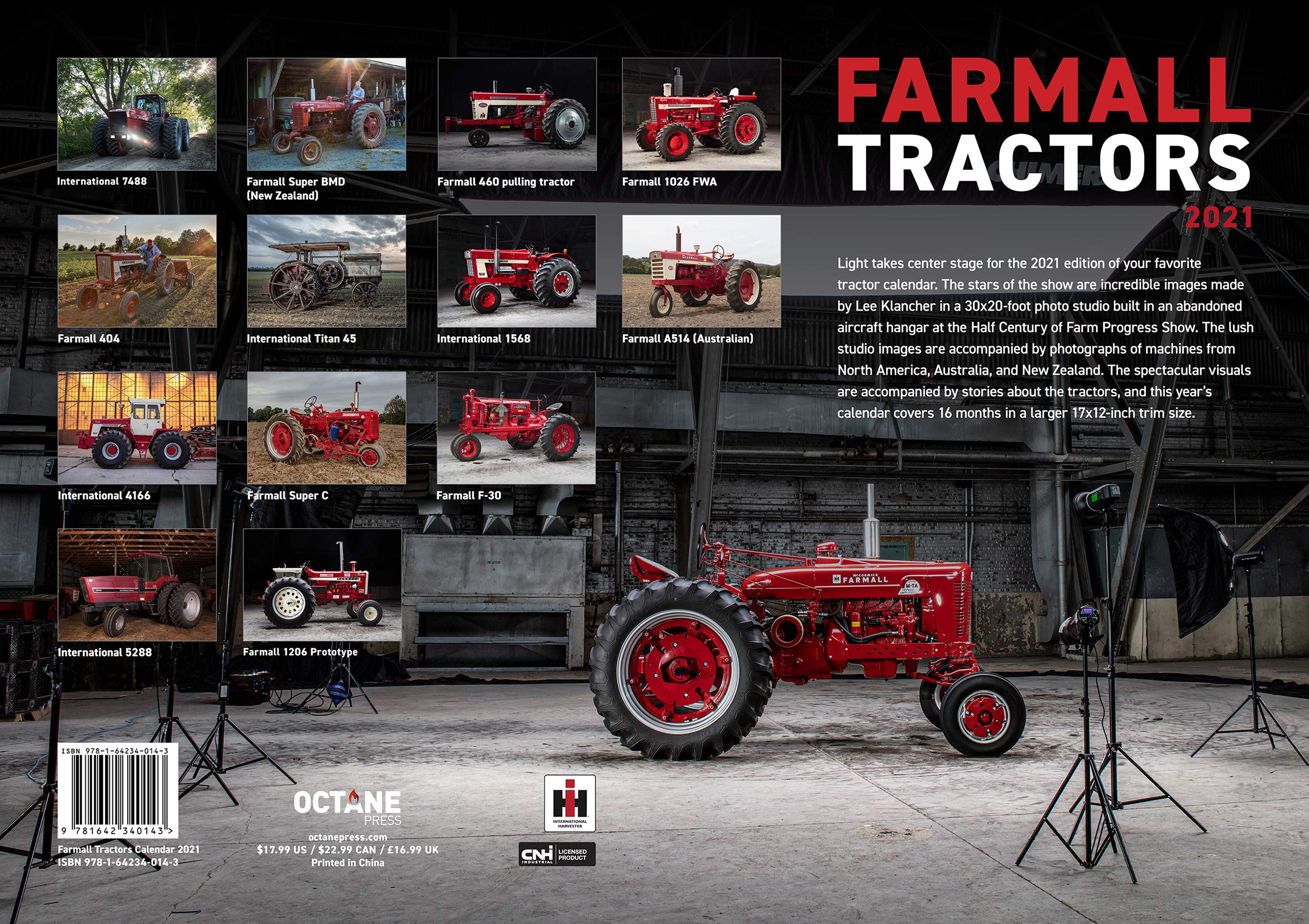 Farmall Tractors Calendar 2021