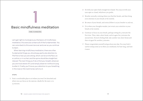 Mindfulness Meditations for Anxiety: 100 Simple Practices to Find Peace Right Now