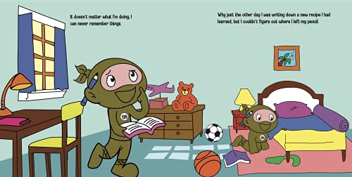Forgetful Ninja: A Children's Book About Improving Memory Skills (Ninja Life Hacks)