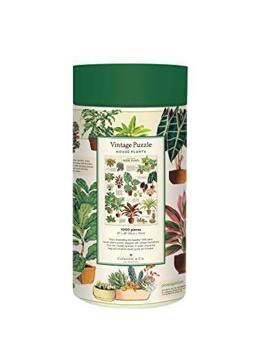 Cavallini Papers & Co. House Plants 1,000 Piece Puzzle, Multi