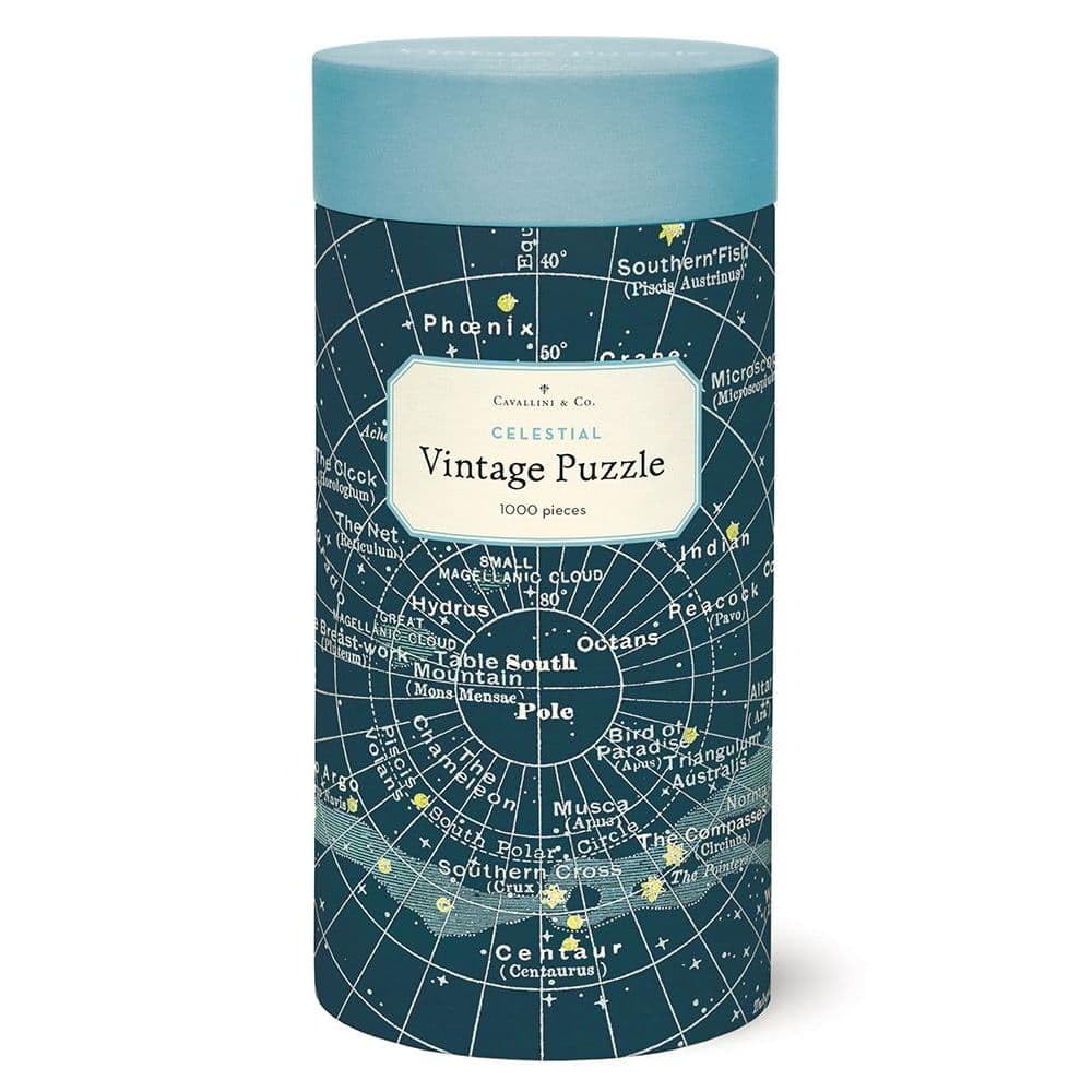 Cavallini Papers & Co. Celestial 1,000 Piece Puzzle, Multi