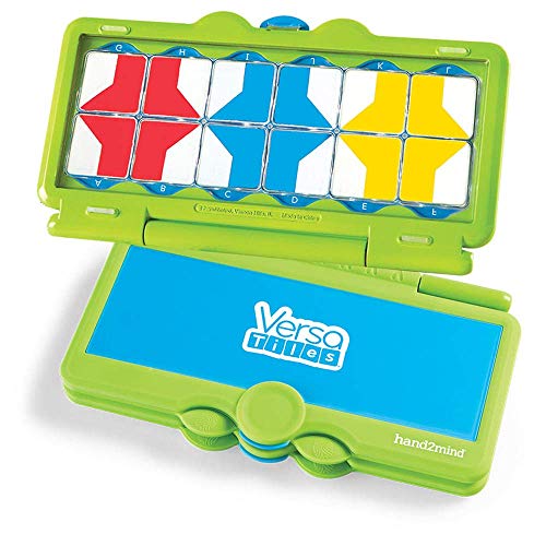 hand2mind VersaTiles Reading Practice Take Along Set for Fourth Grade, Self-Check Workbook, Homeschooling Games, Case Included, Homeschool Curriculum, 4th Grade Reading Workbooks, Homeshool Supplies