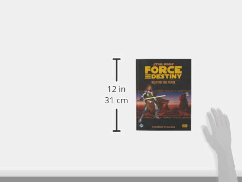 Star Wars Force and Destiny Game Keeping the Peace EXPANSION | Roleplaying Game | Strategy Game For Adults and Kids | Ages 10+ | 2-8 Players | Average Playtime 1 Hour | Made by Fantasy Flight Games