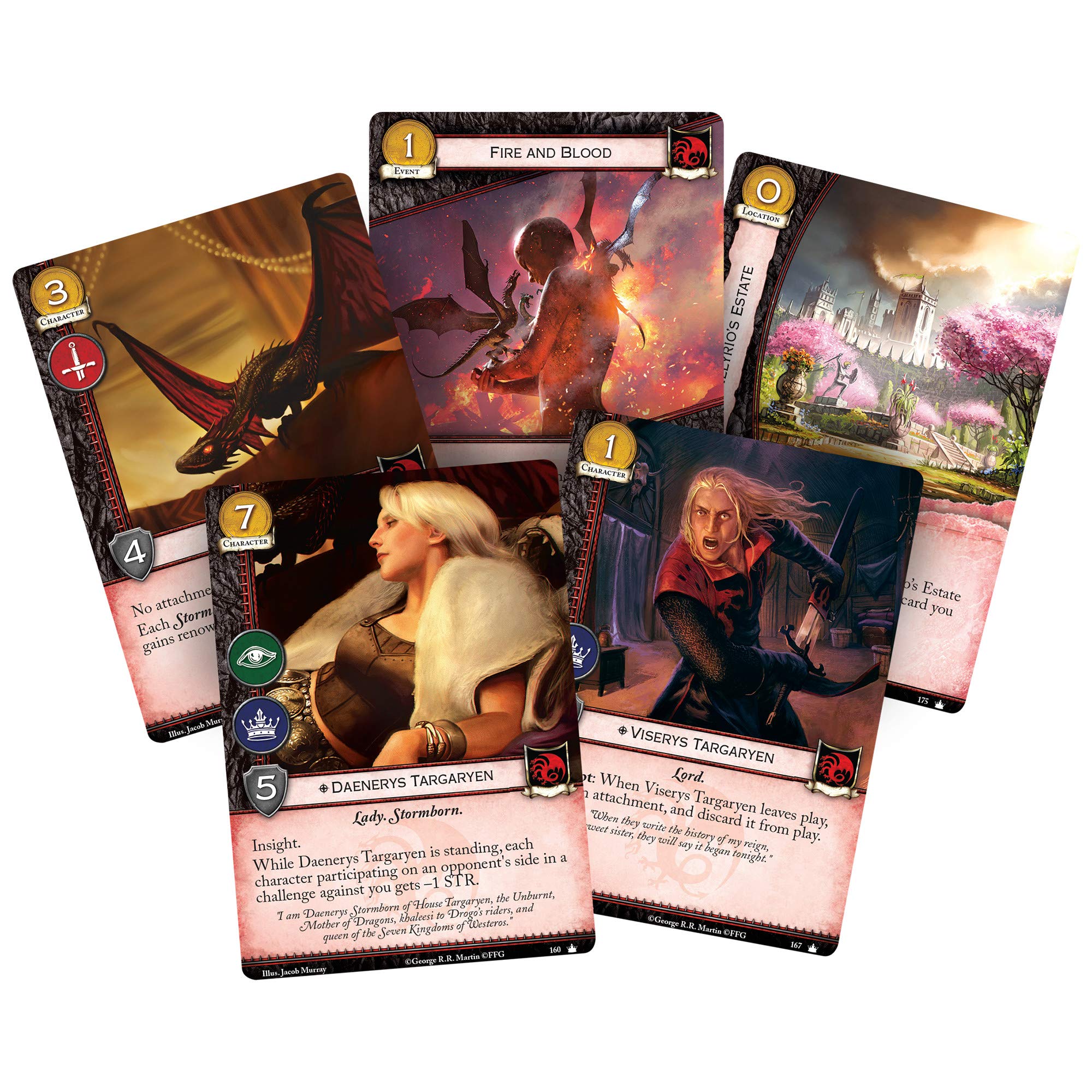 A Game of Thrones The Card Game Second Edition Core Set | Epic Battle Game | Strategy Game for Adults and Teens | Ages 14+ | 2-4 Players | Average Playtime 1-2 Hours | Made by Fantasy Flight Games