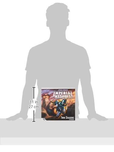 Star Wars Imperial Assault Board Game Twin Shadows EXPANSION - Epic Sci-Fi Miniatures Strategy Game for Kids and Adults, Ages 14+, 1-5 Players, 1-2 Hour Playtime, Made by Fantasy Flight Games