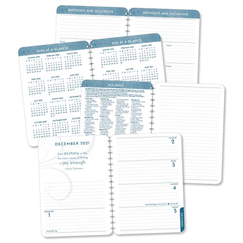 A Year of Mindful Living 2021 On-the-Go Weekly Planner: 17-Month Calendar with Pocket (Aug 2020 - Dec 2021, 5" x 7" closed)