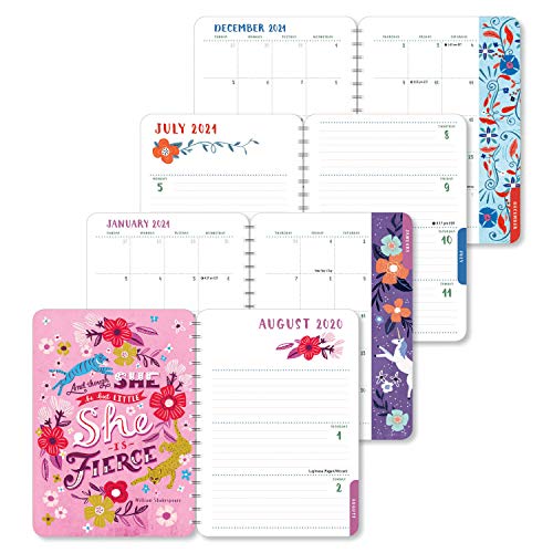 Girl Power 2021 On-the-Go Weekly Planner: 17-Month Calendar with Pocket (Aug 2020 - Dec 2021, 5" x 7" closed): You Are Unique