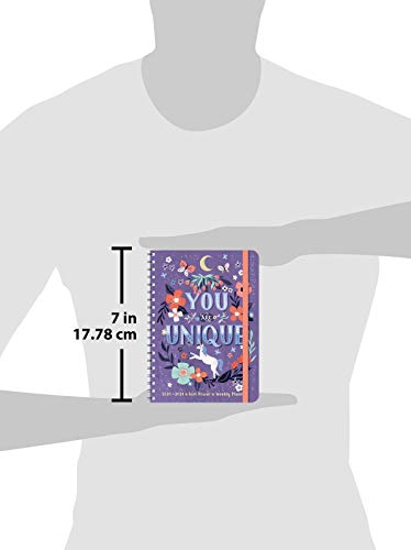 Girl Power 2021 On-the-Go Weekly Planner: 17-Month Calendar with Pocket (Aug 2020 - Dec 2021, 5" x 7" closed): You Are Unique