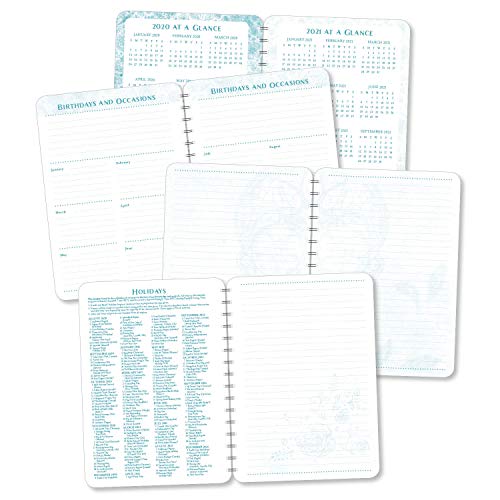 Sugar Skull 2021 On-the-Go Weekly Planner: 17-Month Calendar with Pocket (Aug 2020 - Dec 2021, 5" x 7" closed): Seize the Day