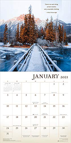 Wanderlust 2021 Calendar