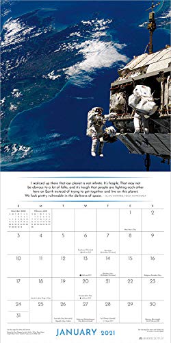 Spaceship Earth 2021 Calendar: The Overview Effect
