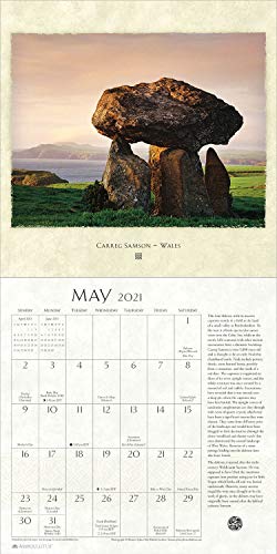 Sacred Celtic Sites 2021 Calendar: And Other Places of Power in Britain and Ireland