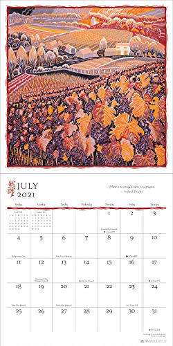 Heart Land 2021 Wall Calendar: Wisdom Quotes by Great American Authors