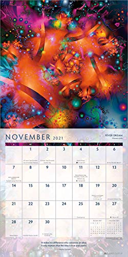 Fractal Cosmos 2021 Calendar