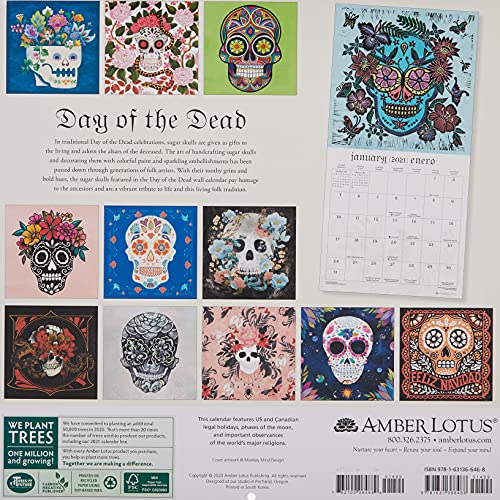 Day of the Dead 2021 Calendar