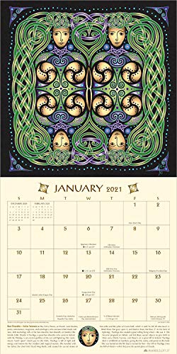 Celtic Mandala 2021 Wall Calendar: Earth Mysteries & Mythology