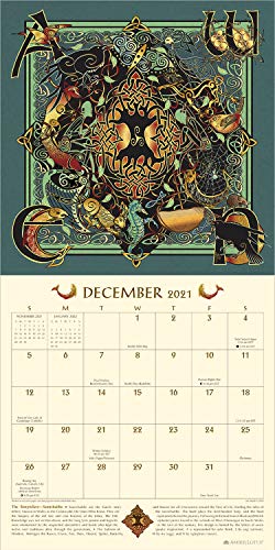 Celtic Mandala 2021 Wall Calendar: Earth Mysteries & Mythology