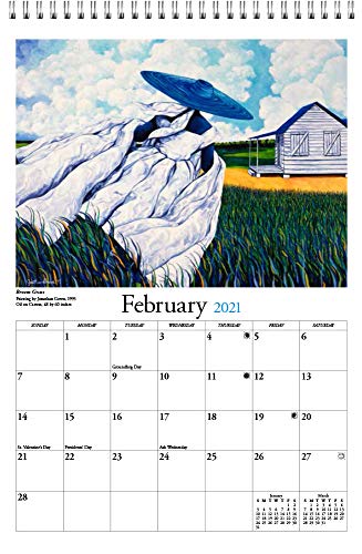 Art of Jonathan Green 2021 wall