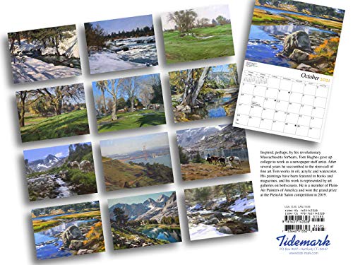 California, Paintings by Tom Hughes 2021 Wall