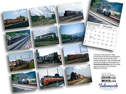 Pennsylvania Railroad Calendar 2021 Wall