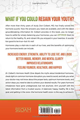 Dr. Colbert's Hormone Health Zone: Lose Weight, Restore Energy, Feel 25 Again!