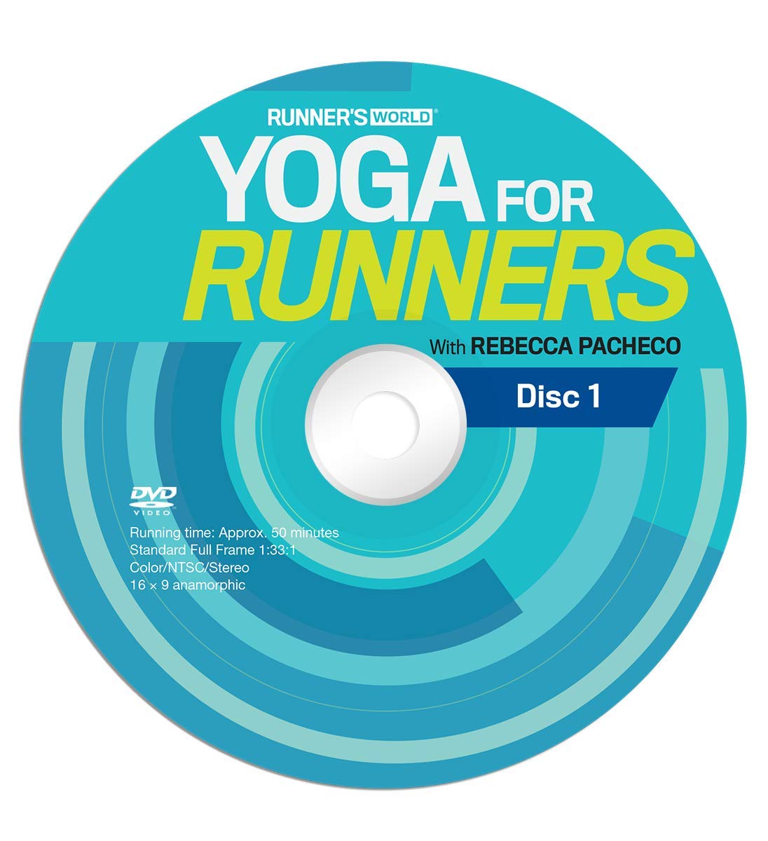 Runner's World Yoga For Runners DVD: An Active-Recovery Routine for Stronger, Faster, Injury-Free Running