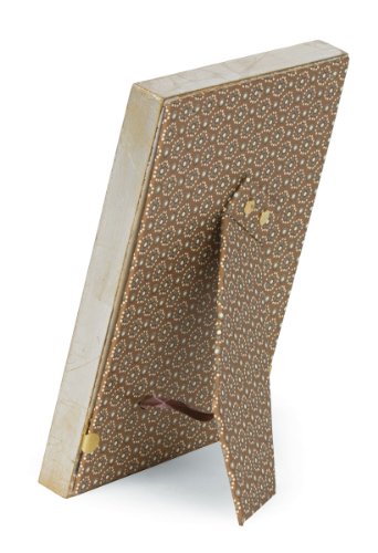 Cavallini Florentine Frames Siena Silver 5 by 7-Inch