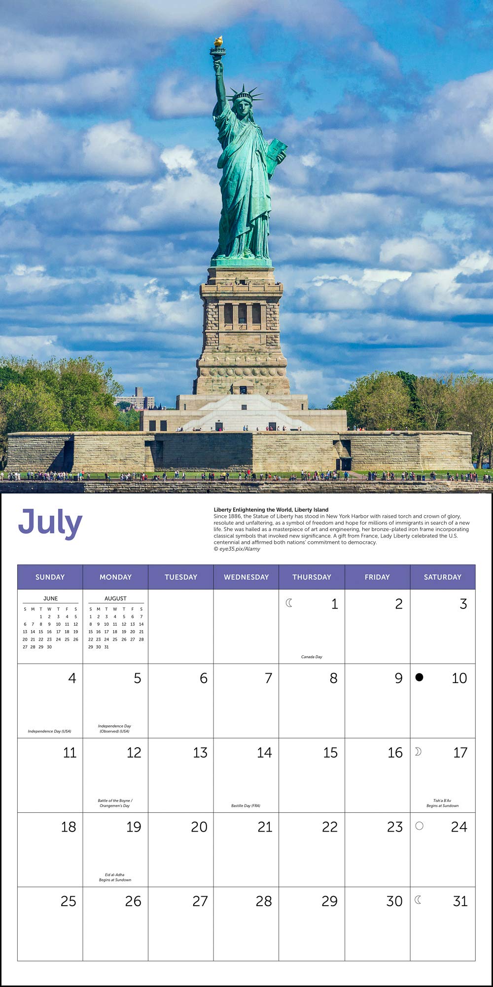New York Wall Calendar 2021, Monthly January-December 12'' x 12"