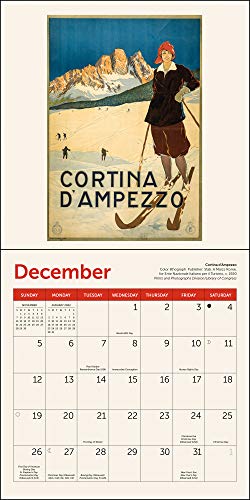 Travel The World Mini Wall Calendar 2021, 7" x 7"