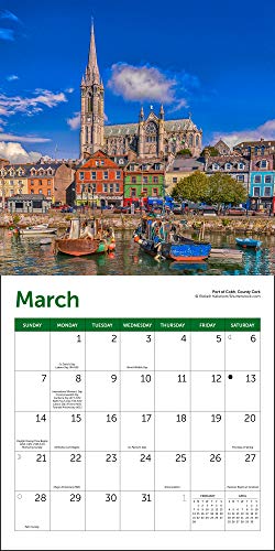 Ireland Mini Wall Calendar 2021, 7" x 7"