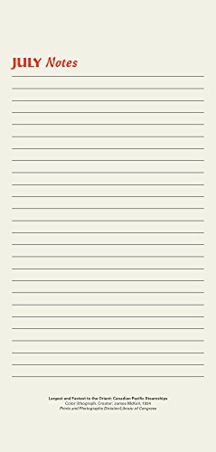 Travel the World Perpetual Calendar Birthday Anniversary Family Date Annual Reminders 5.5" x 11.5"