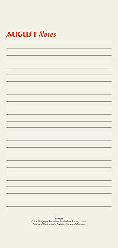 Travel the World Perpetual Calendar Birthday Anniversary Family Date Annual Reminders 5.5" x 11.5"