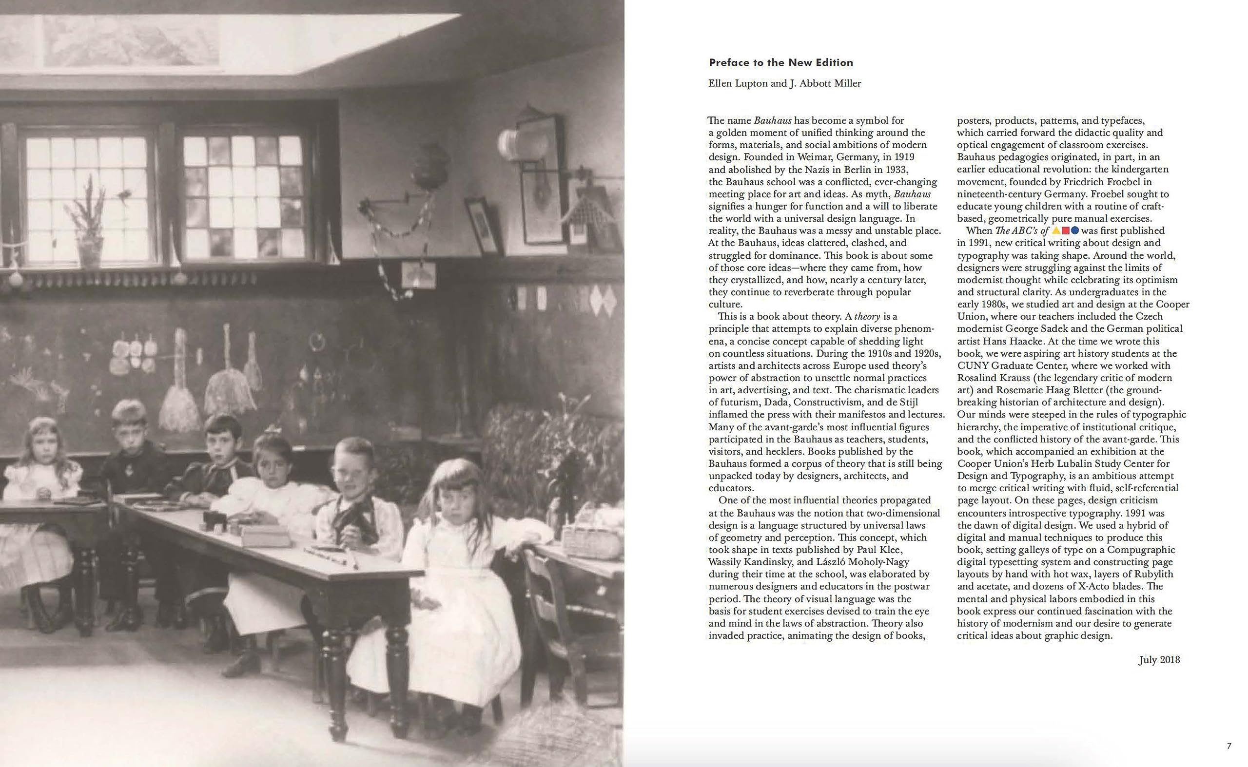 The ABC's of Triangle, Square, Circle: The Bauhaus and Design Theory
