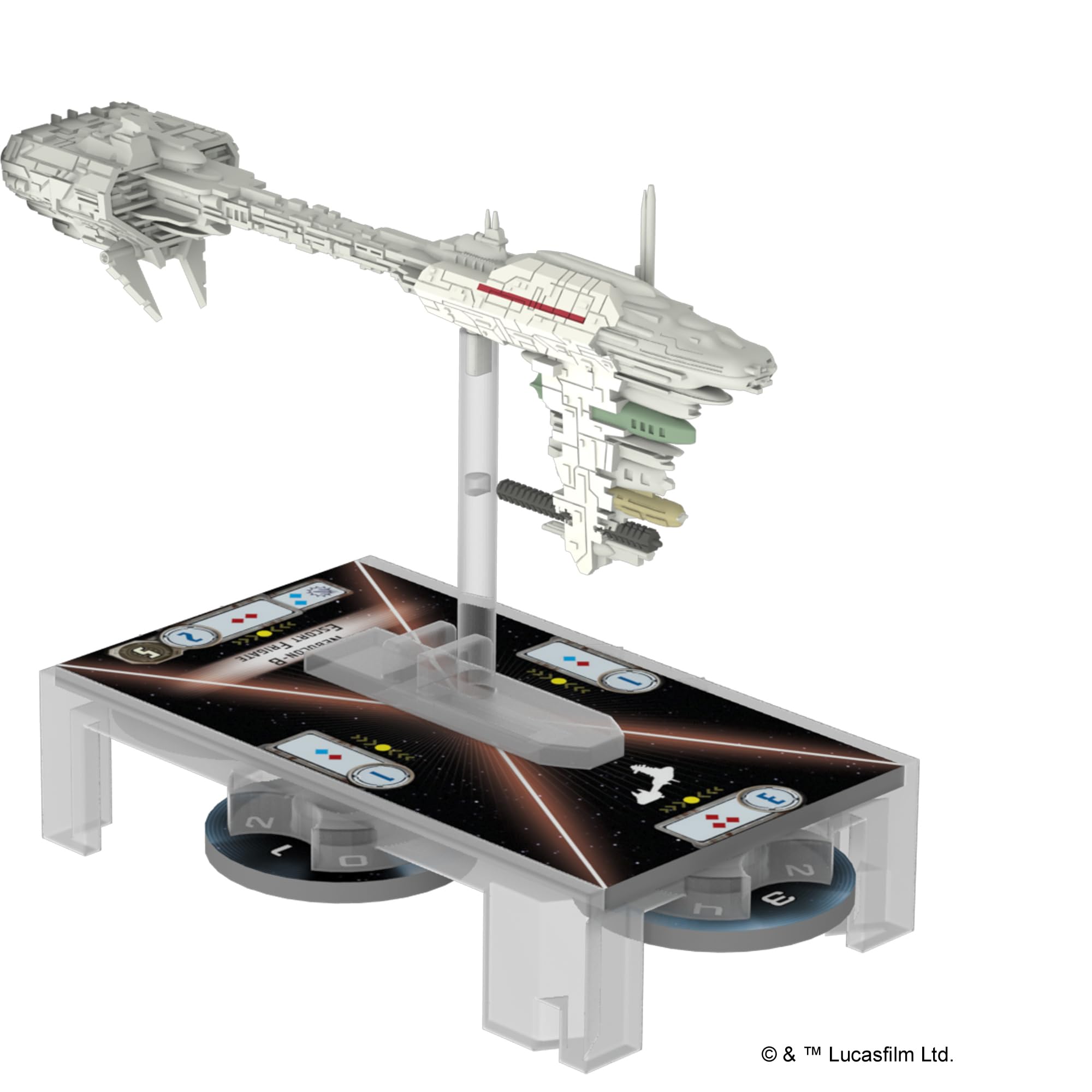 Star Wars: Armada Nebulon-B Frigate EXPANSION PACK - Versatile Fleet Support! Tabletop Miniatures Strategy Game for Kids & Adults, Ages 14+, 2 Players, 2 Hour Playtime, Made by Atomic Mass Games
