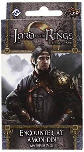 The Lord of the Rings The Card Game Encounter at Amon Din ADVENTURE PACK - Cooperative Adventure Game, Strategy Game, Ages 14+, 1-4 Players, 30-120 Min Playtime, Made by Fantasy Flight Games