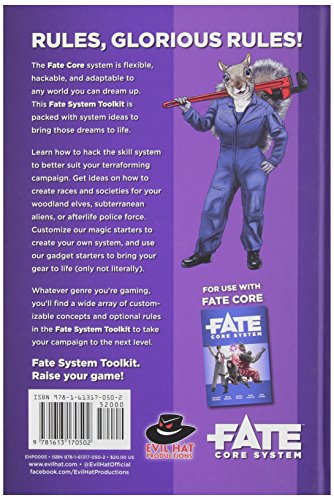 Evil Hat Productions Fate : System Toolkit