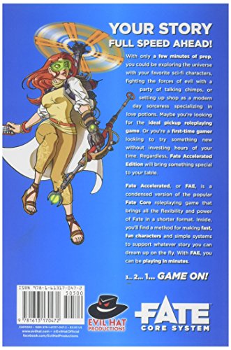 Accelerated RPG by Evil Hat Productions EHP002 FATE RPG system
