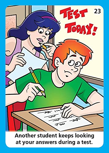Super Duper Publications | Difficult Situations Fun Deck | Social Skills and Safety Flash Cards | Educational Learning Materials for Children