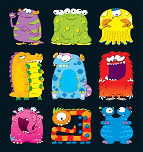 Carson-Dellosa Carson Dellosa Monsters Prize Pack Stickers (168050)