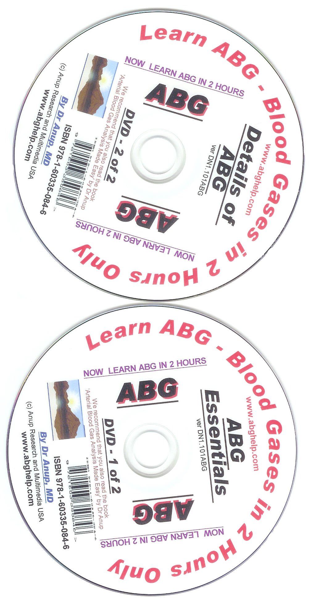 Now Learn ABG in 2 Hours. Learn Arterial Blood Gases While Relaxing via DVD