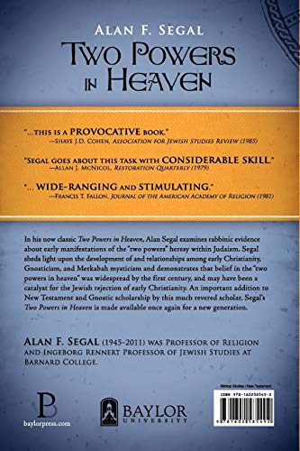Two Powers in Heaven: Early Rabbinic Reports about Christianity and Gnosticism (Library of Early Christology)