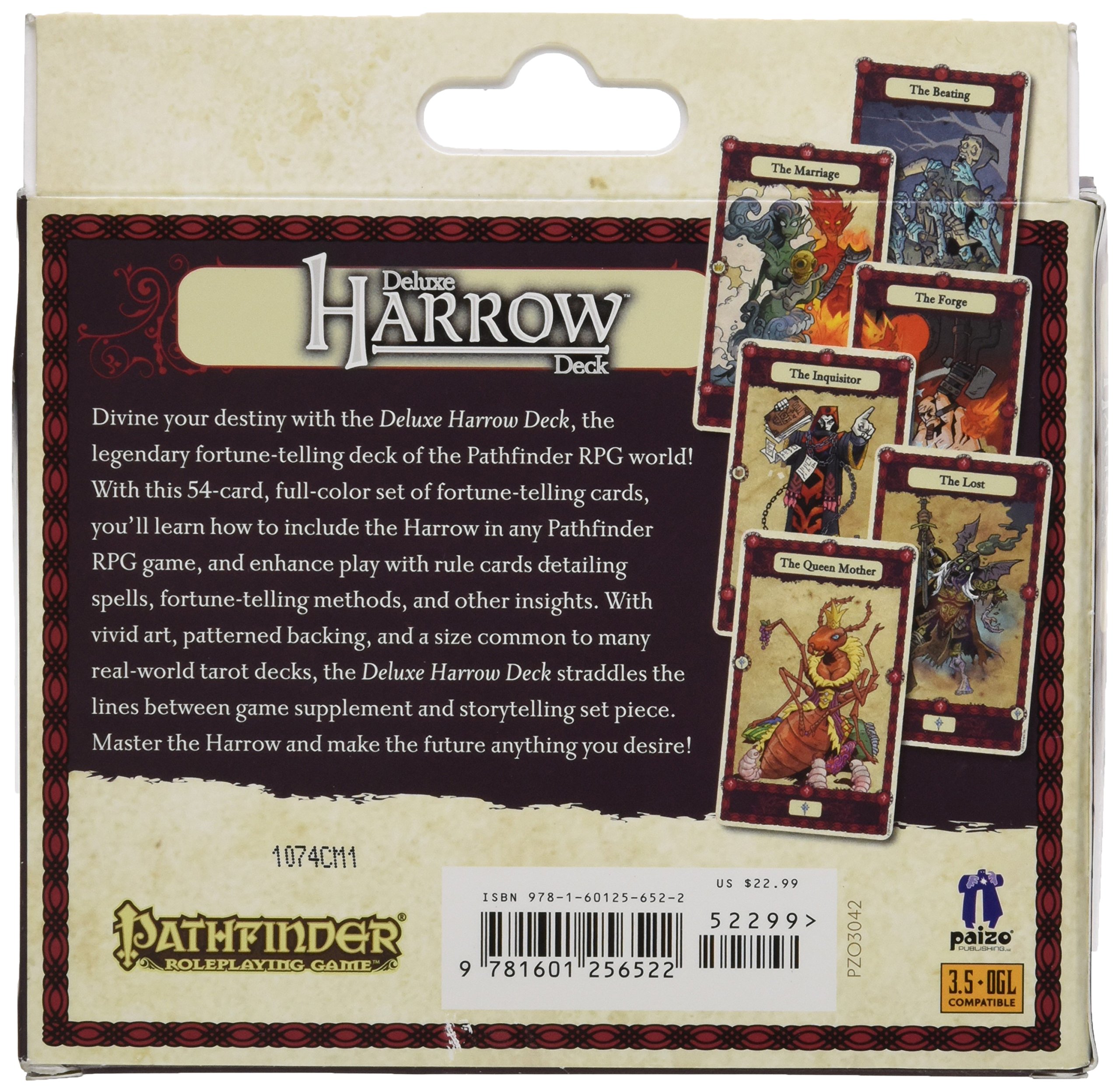 Pathfinder Campaign Cards: Deluxe Harrow Deck